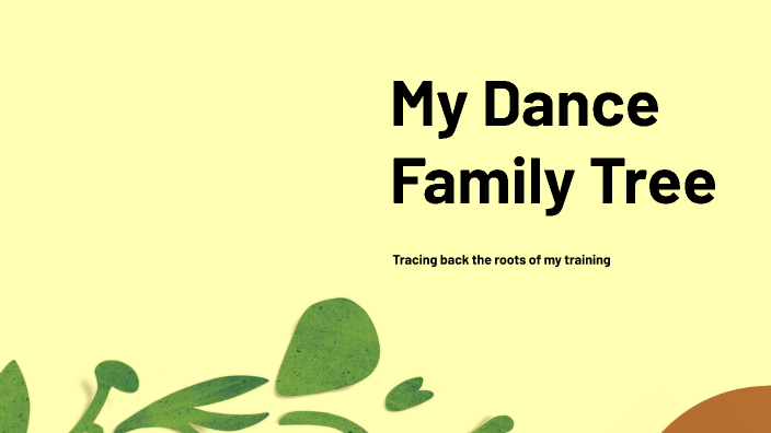 Dance Family Tree by Emma Wegner on Prezi