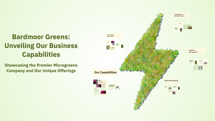 Bardmoor Greens: Unveiling Our Business Capabilities by Marcus Recile ...