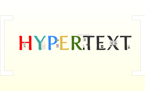 TEXT - interTEXT - hyperTEXT by Elena Ungureanu on Prezi
