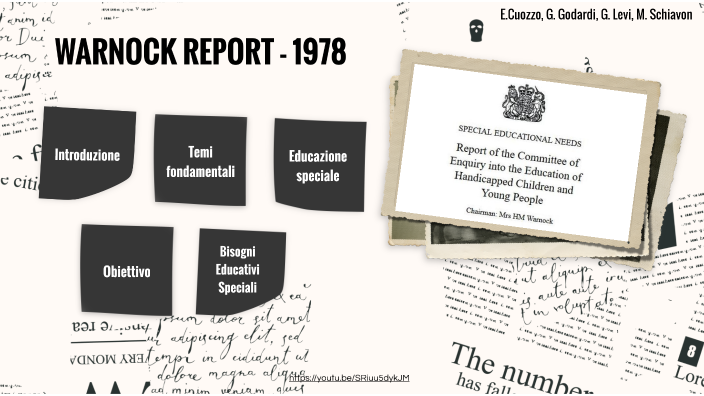 PPT Warnock Report by Gloria Levi on Prezi