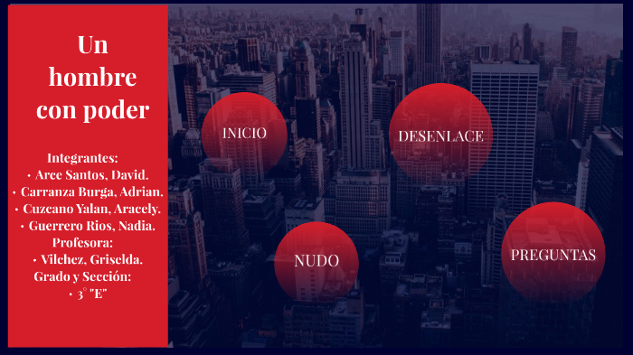 Un hombre con poder by Nadia Guerrero on Prezi
