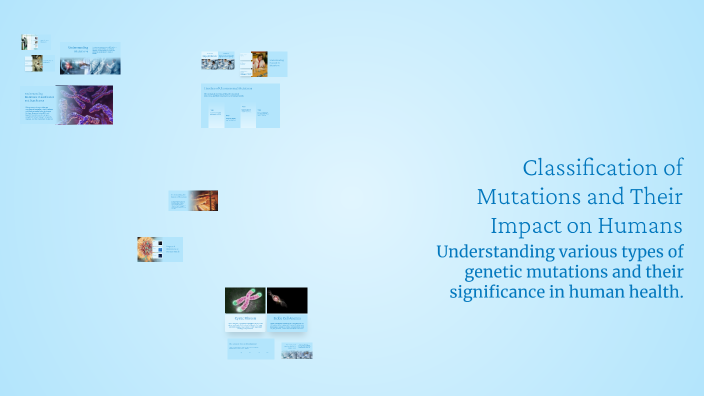 Classification of Mutations and Their Impact on Humans by Lance Mariano ...