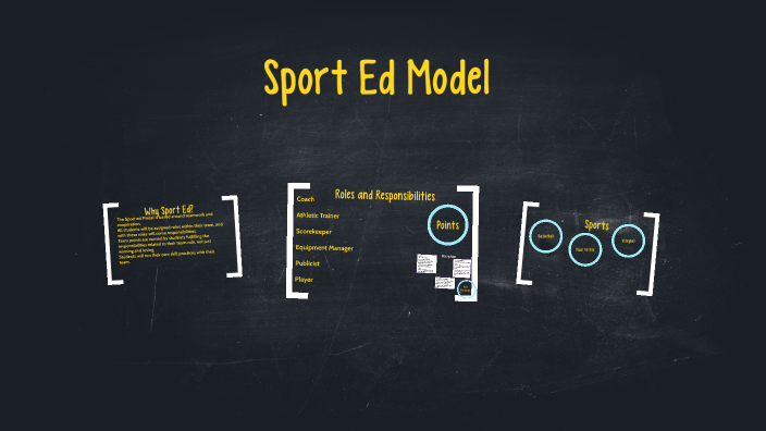 Sport Ed Model by Laura Davis on Prezi