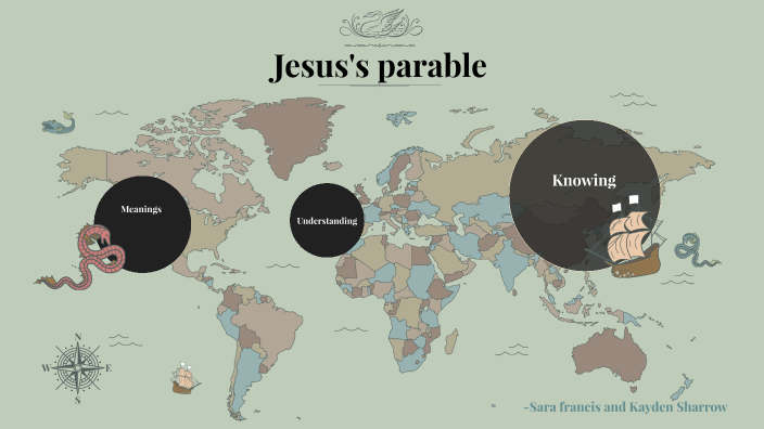 The parable of the speck and the log by sara francis on Prezi