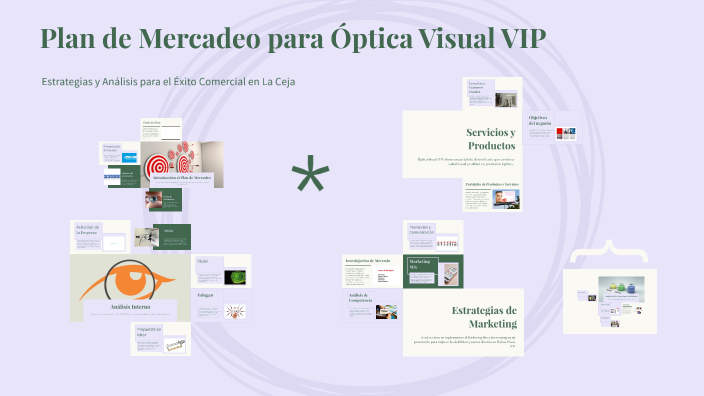 Plan de Mercadeo para Óptica Visual VIP by esteban valencia on Prezi