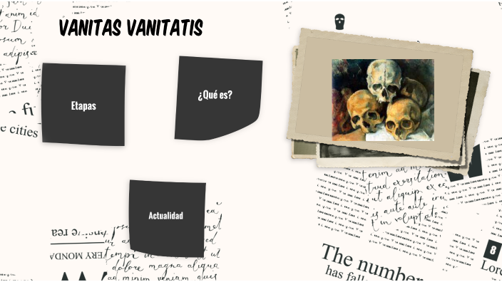 Vanitas Vanitatis by Adrià Franquet on Prezi