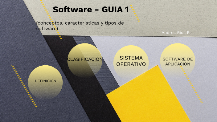 Software (conceptos, características y tipos de software). by A. Julian ...