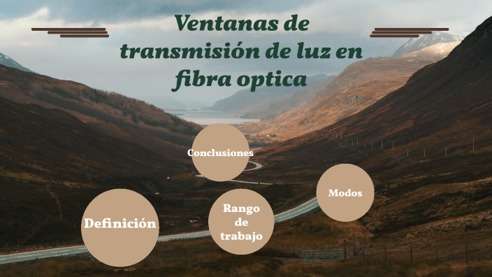 Ventanas de transmisión de luz en Fibra Optica by ANGEL SEBASTIAN SILVA ...