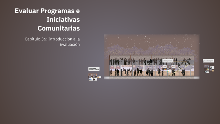 Evaluar Programas e Iniciativas Comunitarias by la computadora ...