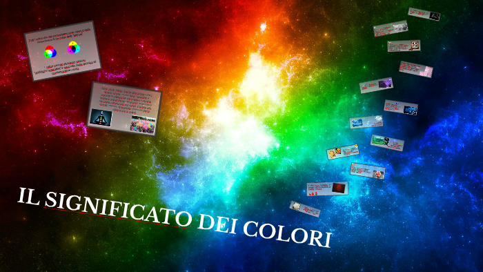 IL SIGNIFICATO DEI COLORI by giada martini