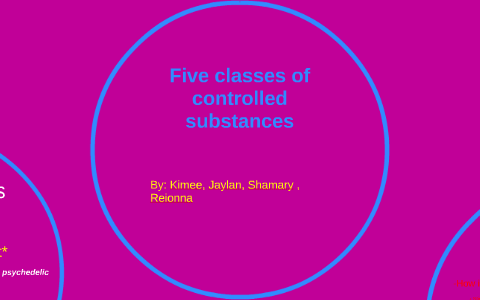 Five classes of controlled substances by shamary butler on Prezi