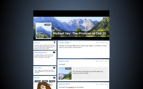 Michael Vey: The Prisoner of Cell 25 by Invidia Nims on Prezi