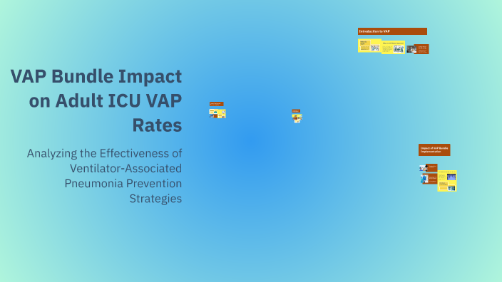 VAP Bundle Impact on Adult ICU VAP Rates by Isabel Palma on Prezi