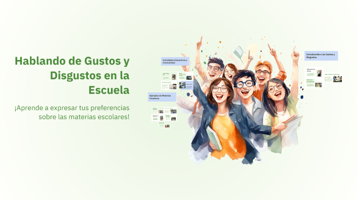 Hablando de Gustos y Disgustos en la Escuela by MIRIAM ARACELI ...