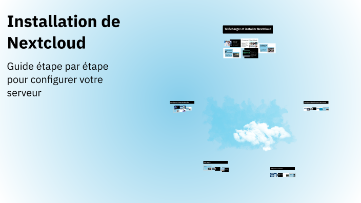 Installation de Nextcloud by Saxho YouTube on Prezi