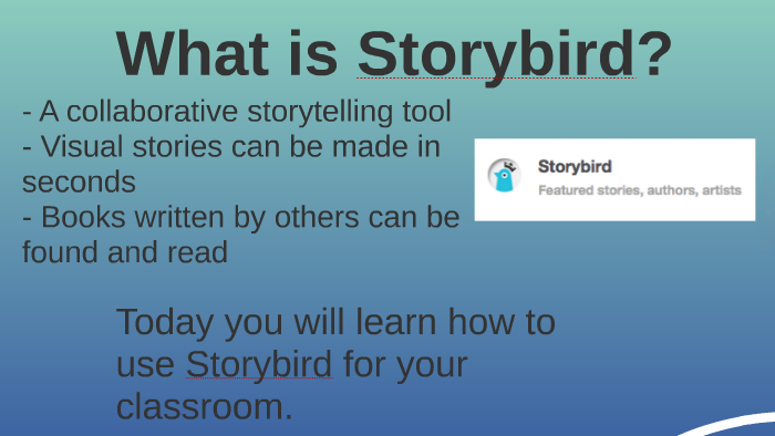 How to Use StoryBird in the Classroom by sandra rodriguez on Prezi
