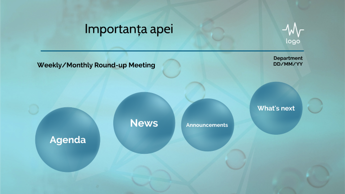 Importanța apei by deianmariovanessa popovicitomatunsoiu on Prezi