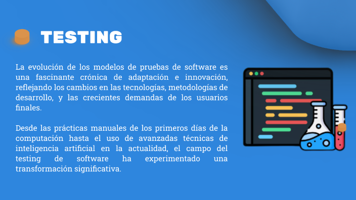 Evolution of Software Testing Models by Andrés Núñez on Prezi