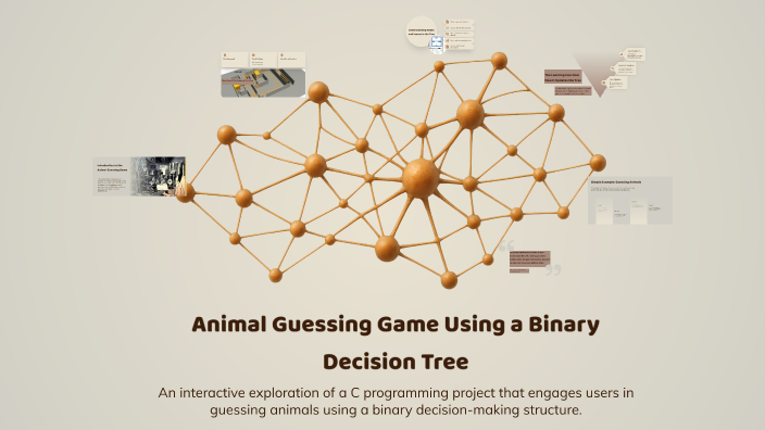 Animal Guessing Game Using a Binary Decision Tree by Hacen Souaia on Prezi