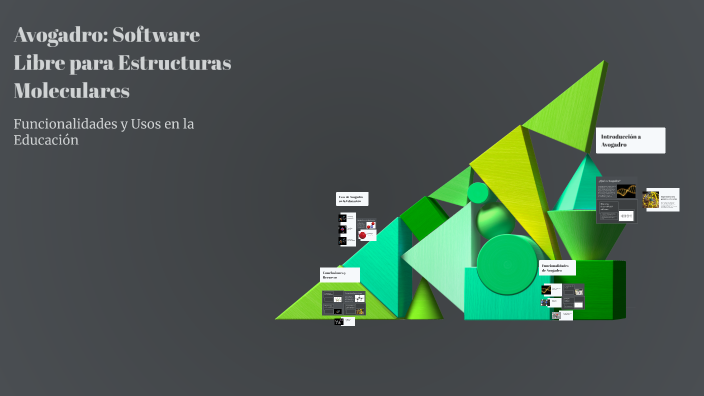Avogadro: Software Libre para Estructuras Moleculares by Maria Jose ...