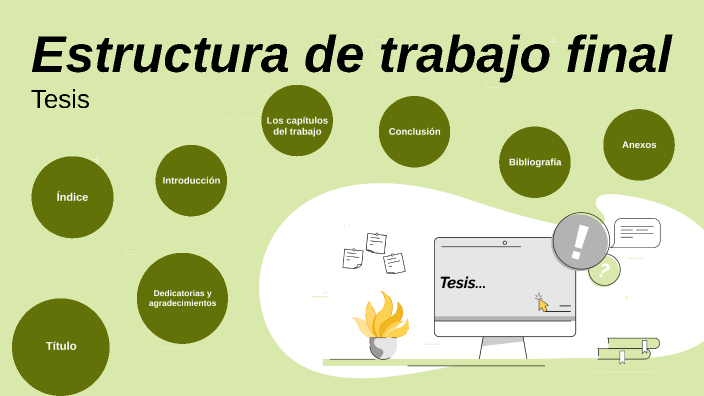 ESTRUCTURA DE UNA TESIS by MARTINEZ HERNANDEZ DAYANA MICHELLE on Prezi
