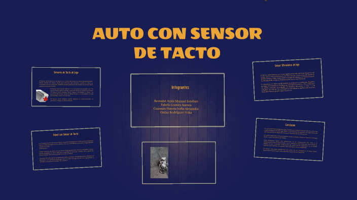 Auto con sensor de tacto by Ordaz Rodríguez Erika on Prezi