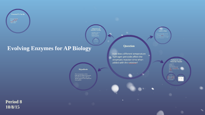Evolving Enzymes for AP Biology by George Kutrubis on Prezi