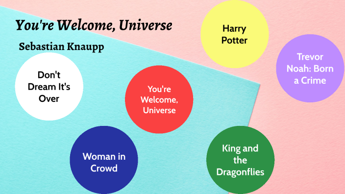 You're Welcome, Universe Text Web by Sebastian Knaupp on Prezi
