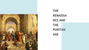 THE RENAISSANCE AND THE PURITAN AGE by Angelica Rutigliano on Prezi Design