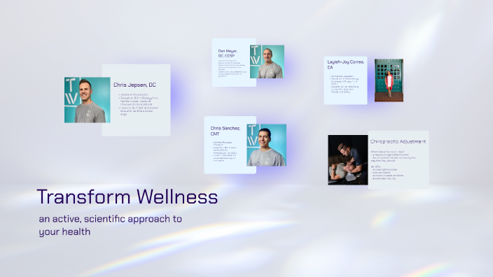Transform Wellness by Chris Jepsen on Prezi