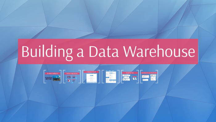 Building a Data Warehouse by Jonas Breindahl on Prezi