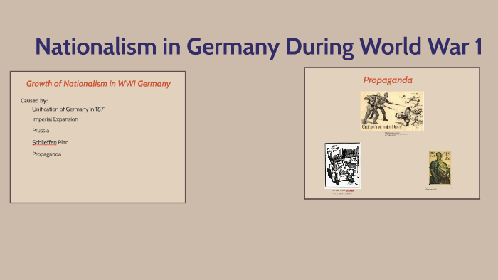 Nationalism in Germany During World War 1 by Ursula Gately on Prezi