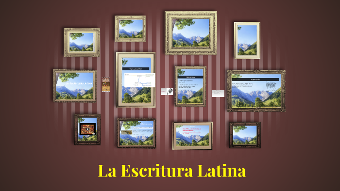 La Escritura Latina by adri pantiga on Prezi