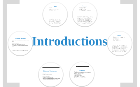 Types of Introductions by Rodney Herring on Prezi