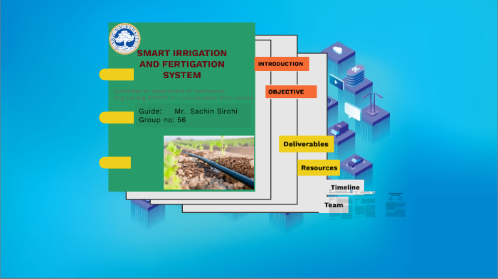 Smart Drip Irrigation and Fertigation system by ayan mehta on Prezi