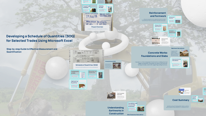 Developing a Schedule of Quantities (SOQ) for Selected Trades Using ...