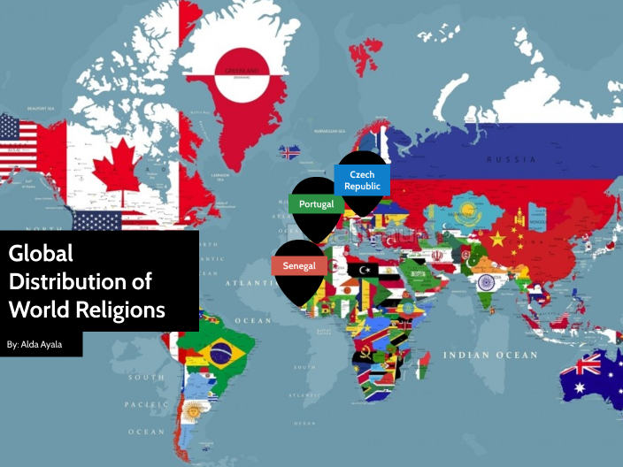 Global Distribution of World Religions by Alda Ayala on Prezi