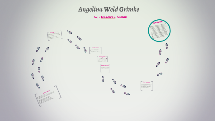 Angelina Weld Grimke by Quadirah Brown on Prezi