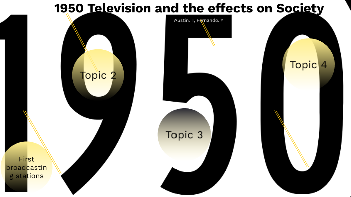 1950's Television and the effects on Society by Austin Trigg on Prezi