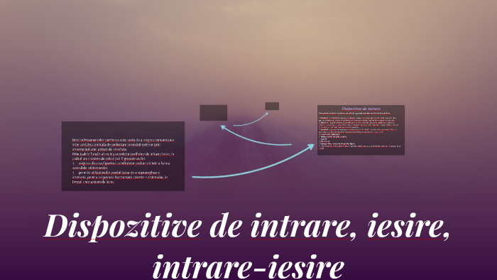 Dispozitive de intrare, iesire, intrare-iesire by Alexandra Andreea on ...
