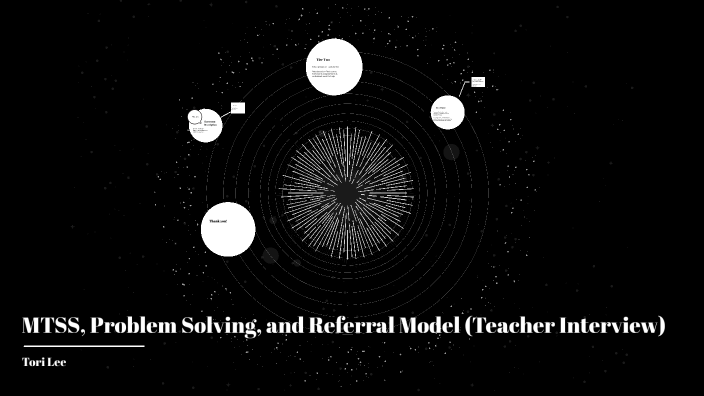 MTSS, Problem Solving, and Referral Model (Teacher Interview) by Tori ...