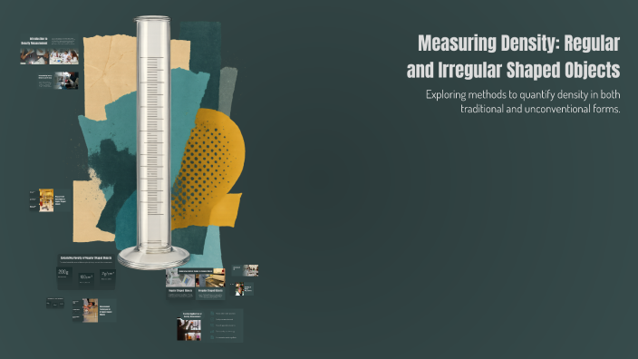 Measuring Density: Regular and Irregular Shaped Objects by Zwe Wai Yan ...