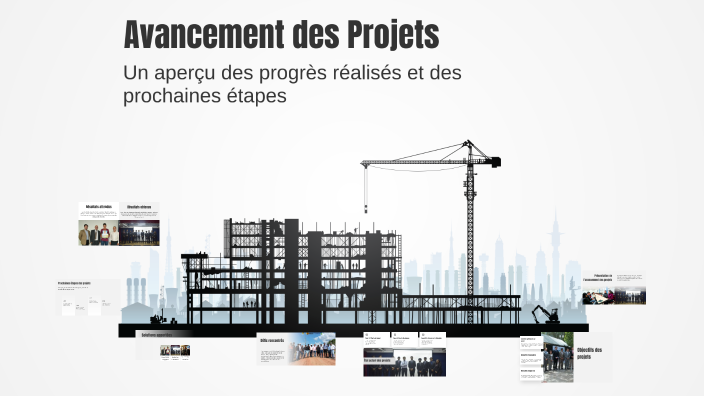 Avancement des Projets by Hanine Sami on Prezi