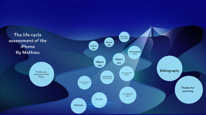 Life cycle assessment of the iPhone by Mathieu Minvielle on Prezi