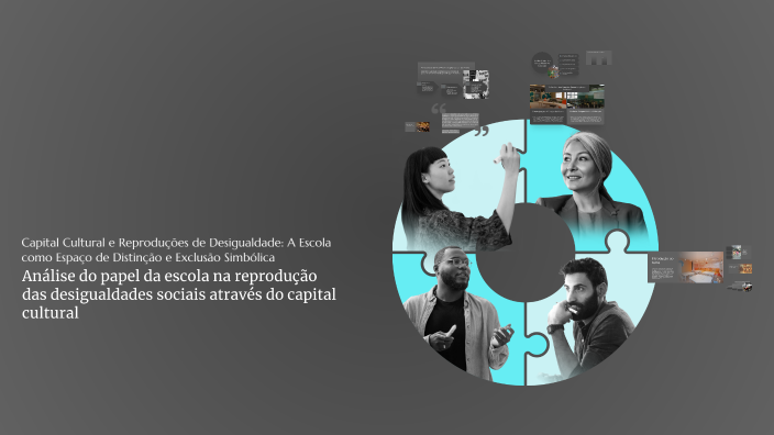 Capital Cultural e Reproduções de Desigualdade: A Escola como Espaço de ...