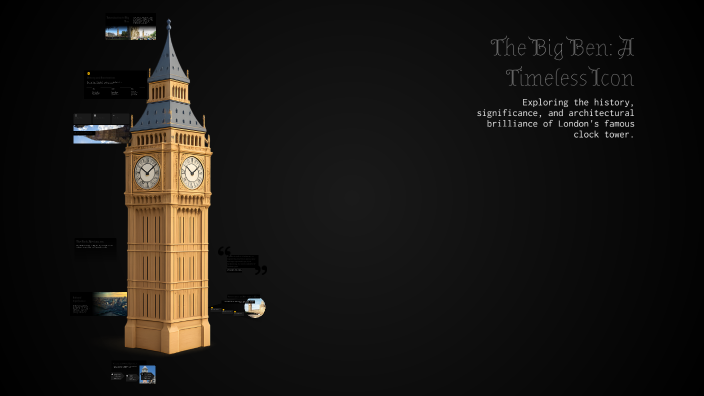 The Big Ben: A Timeless Icon by Stefan Tarta on Prezi