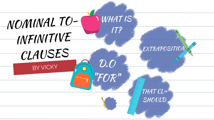 NOMINAL TO-INFINITIVE CLAUSES by vicky 2000 on Prezi