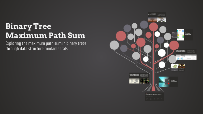 Binary Tree Maximum Path Sum by Aanshi Bhut on Prezi