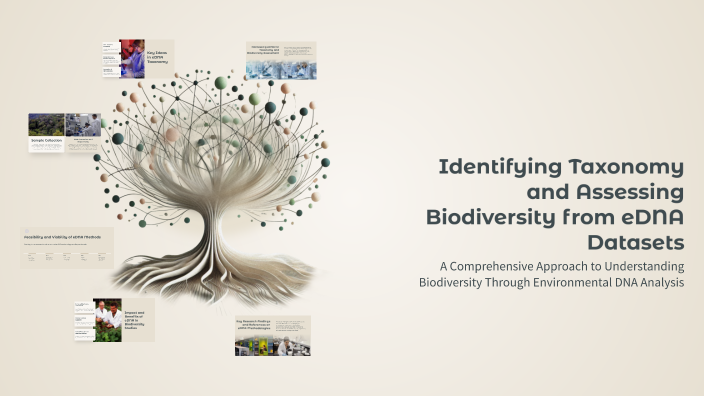 Identifying Taxonomy and Assessing Biodiversity from eDNA Datasets by ...