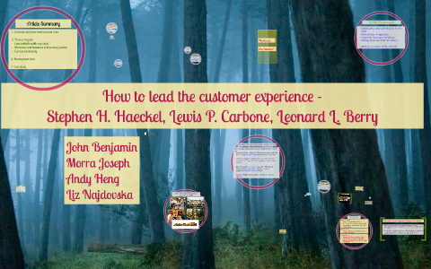 How to lead the customer experience by on Prezi